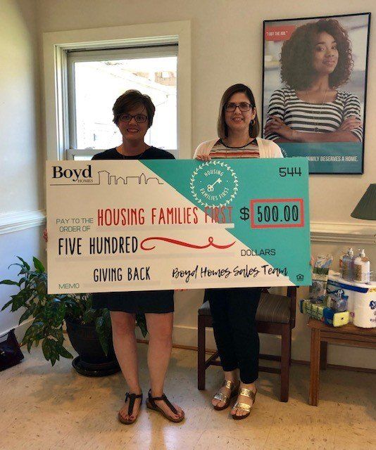 Boyd Homes Gives Back - Boyd Homes